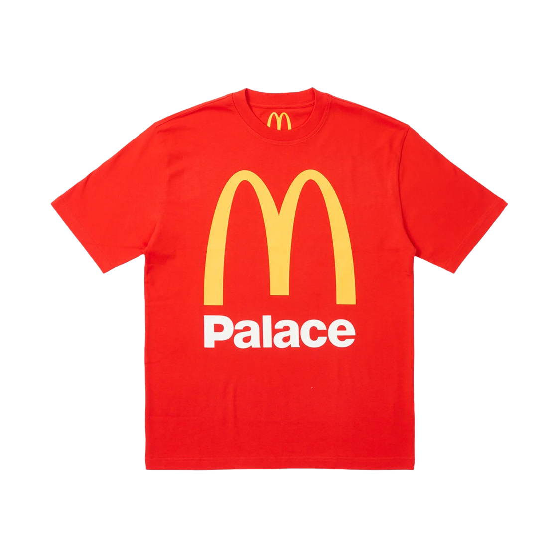 팔라스 x 맥도날드 로고 티셔츠 레드 - 23FW | Palace | KREAM
