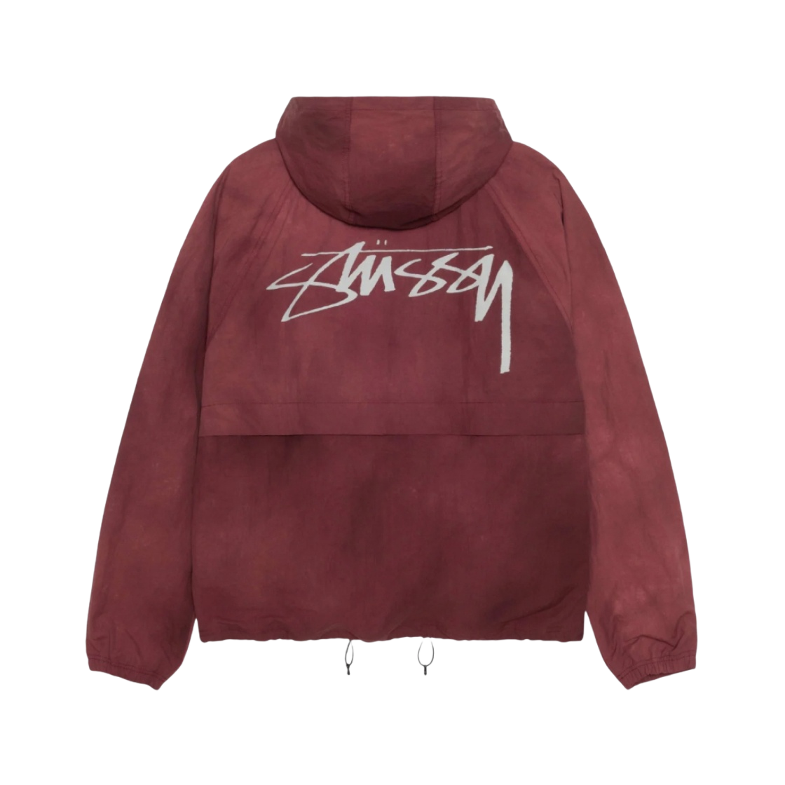 스투시 웨이브 다이 비치 쉘 자켓 마룬 | Stussy | KREAM 스투시 웨이브 다이 비치 쉘 자켓 마룬 | Stussy | KREAM