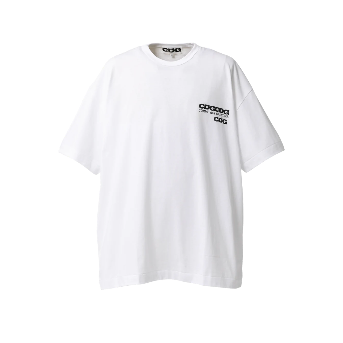 CDG 오버사이즈 티셔츠3 화이트 | CDG | KREAM