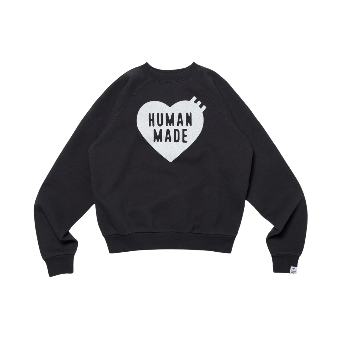 휴먼 메이드 스웨트셔츠 블랙 | Human Made | KREAM