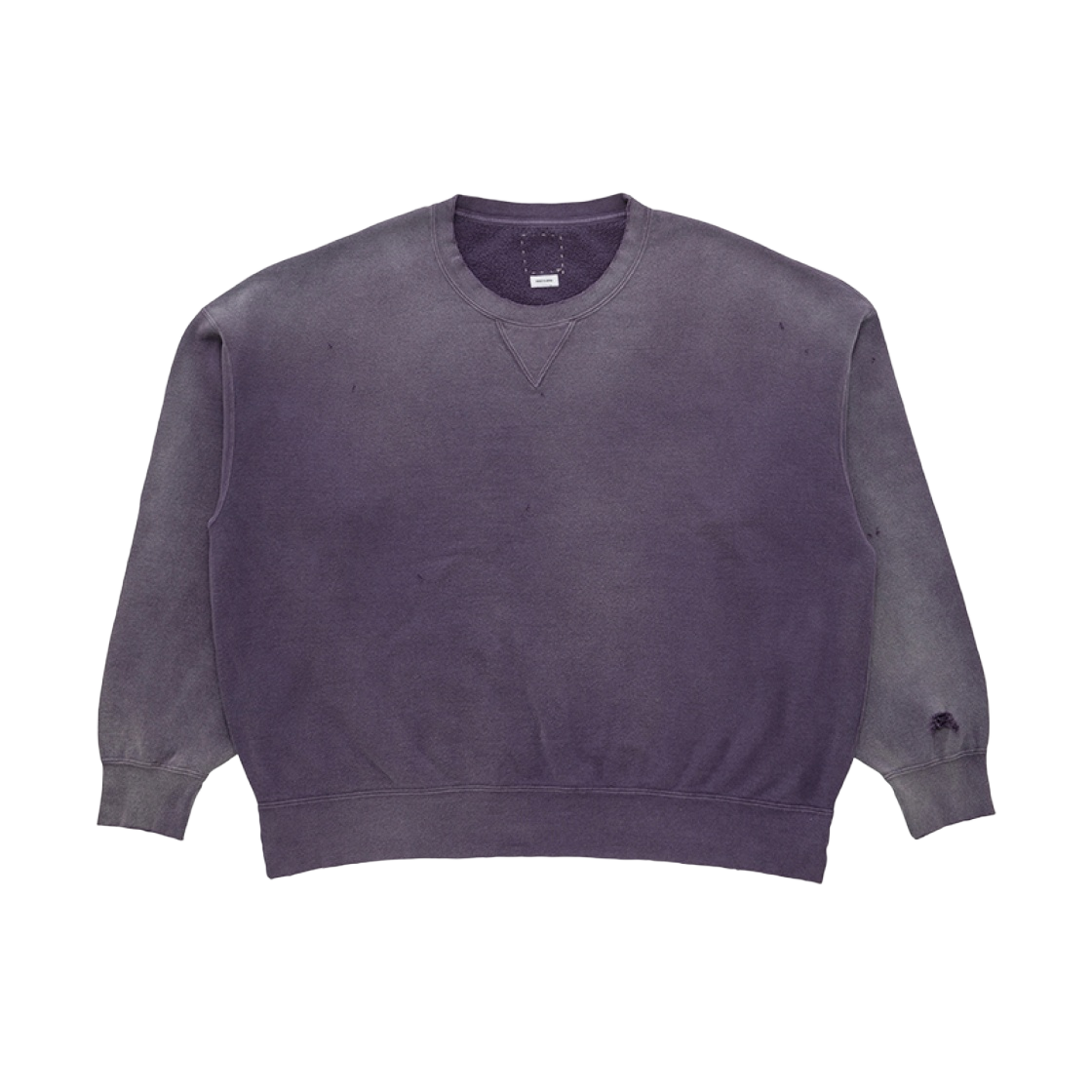 비즈빔 앰플러스 SB 스웨트 롱슬리브 크래쉬 퍼플 - 24SS | Visvim | KREAM