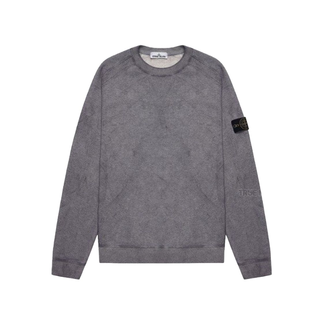 스톤 아일랜드 62290 더스트 컬러 트리트먼트 크루넥 스웨트셔츠 그레이 - 20FW | Stone Island | KREAM