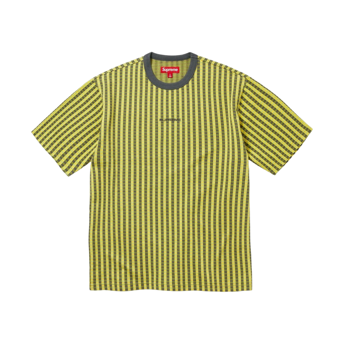 슈프림 그리드 자카드 숏슬리브 탑 그린 - 23FW | Supreme | KREAM