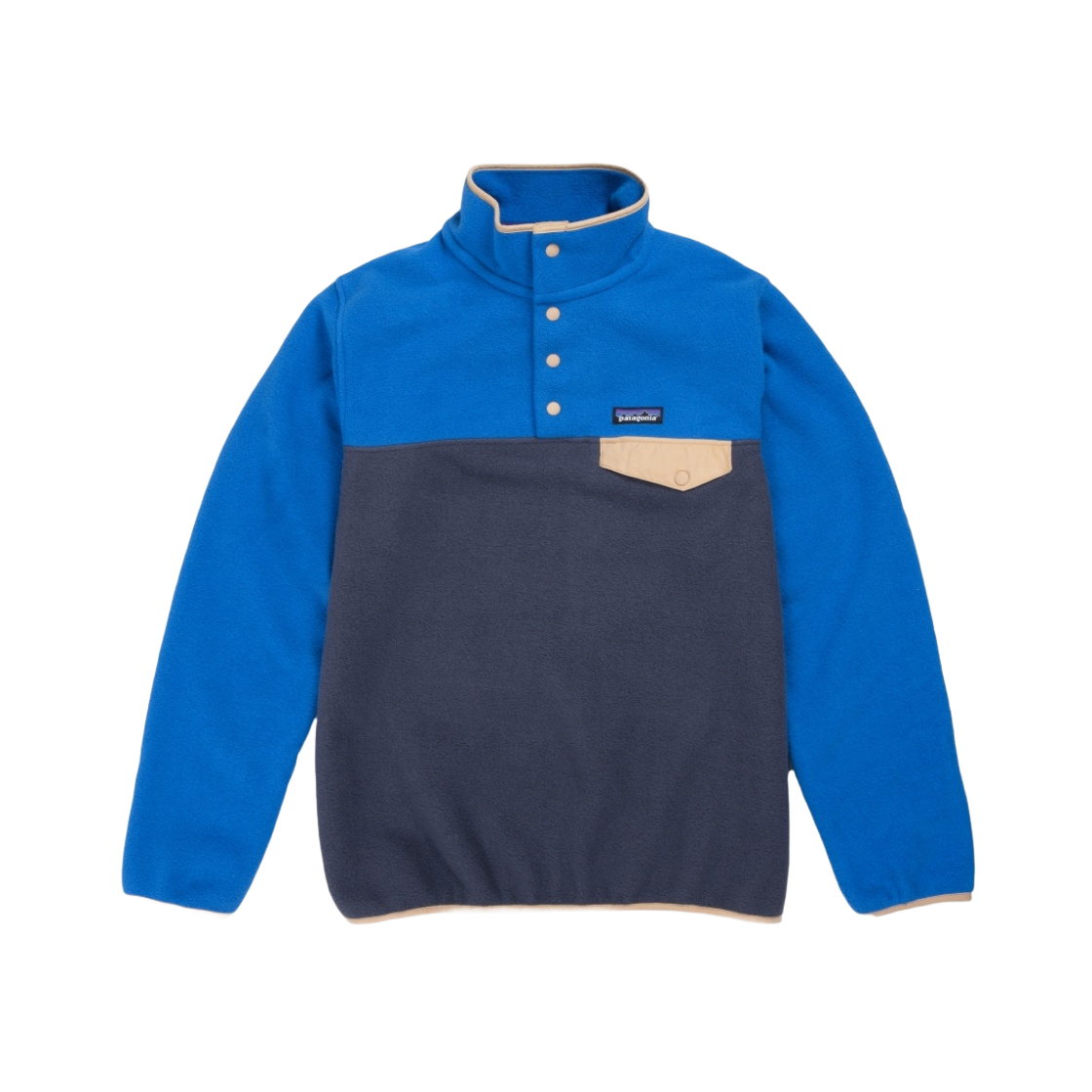 (W) 파타고니아 라이트웨이트 신칠라 스냅-T 플리스 풀오버 스몰더 블루 | Patagonia | KREAM