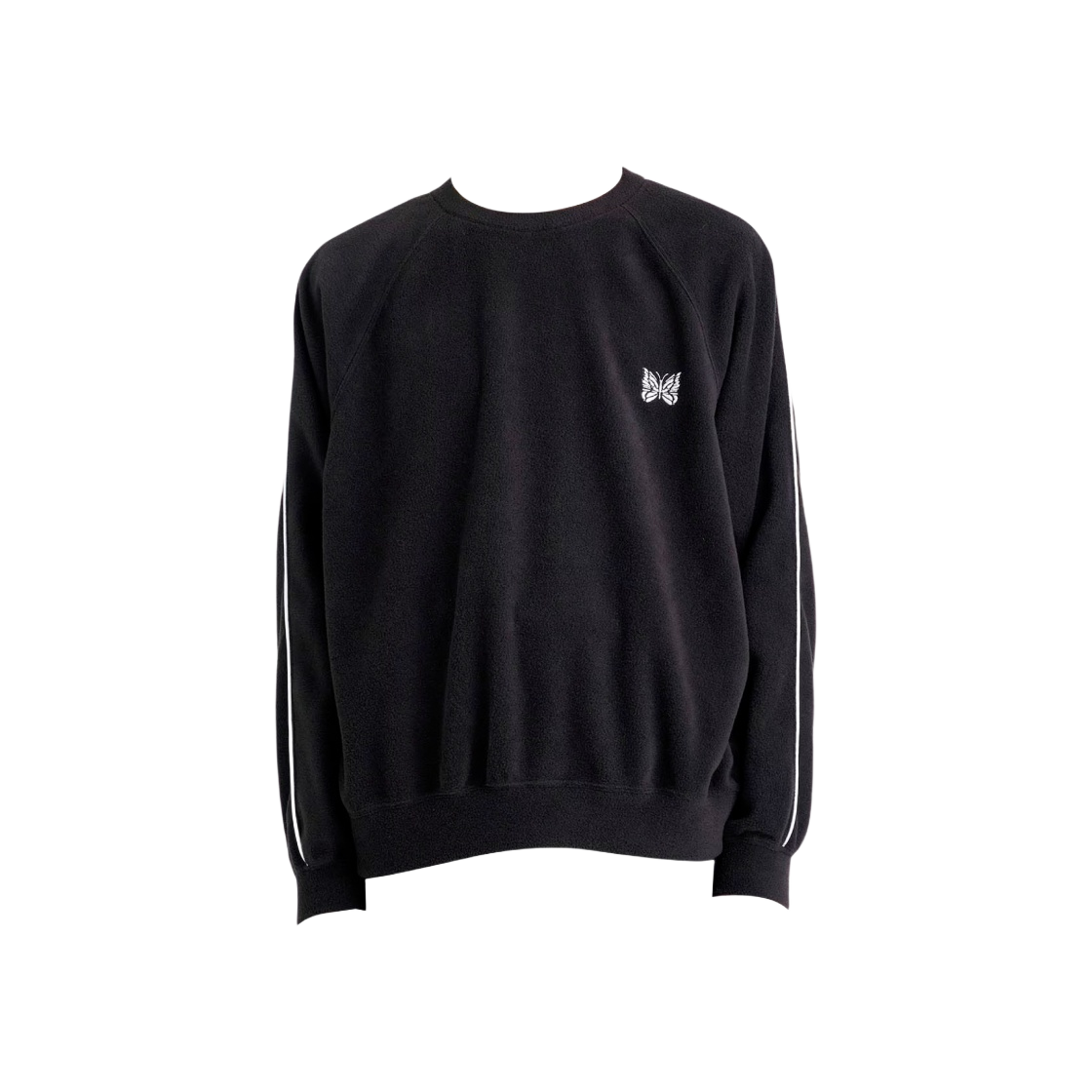 니들스 x 스튜디오스 플리스 크루넥 셔츠 블랙 | Needles | KREAM