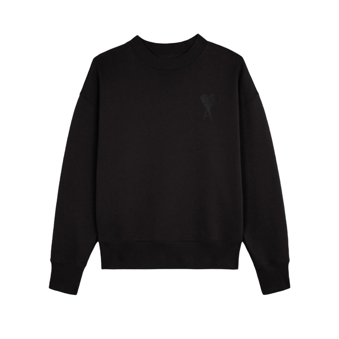 아미 톤온톤 하트 로고 스웨트셔츠 블랙 - 21SS | AMI | KREAM