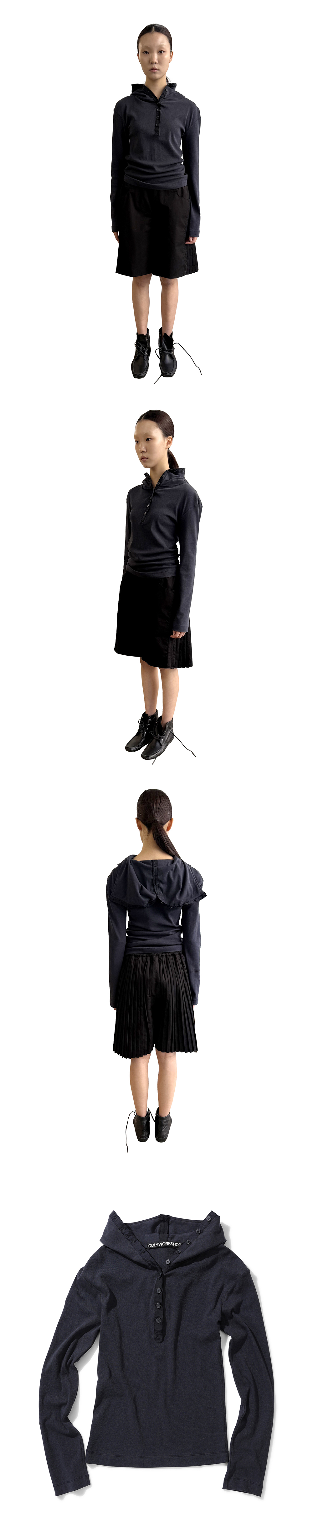 오들리워크샵, 후디 헨리티, 워시드 | ODLYWORKSHOP | KREAM