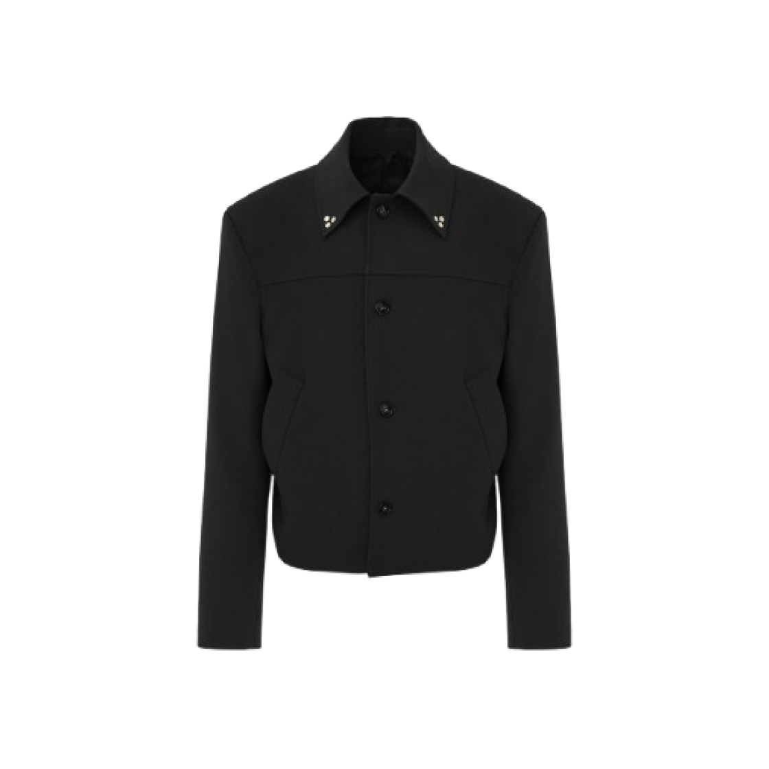 디엔에스알 클레어 리벳 크롭 자켓 블랙 | DNSR | KREAM