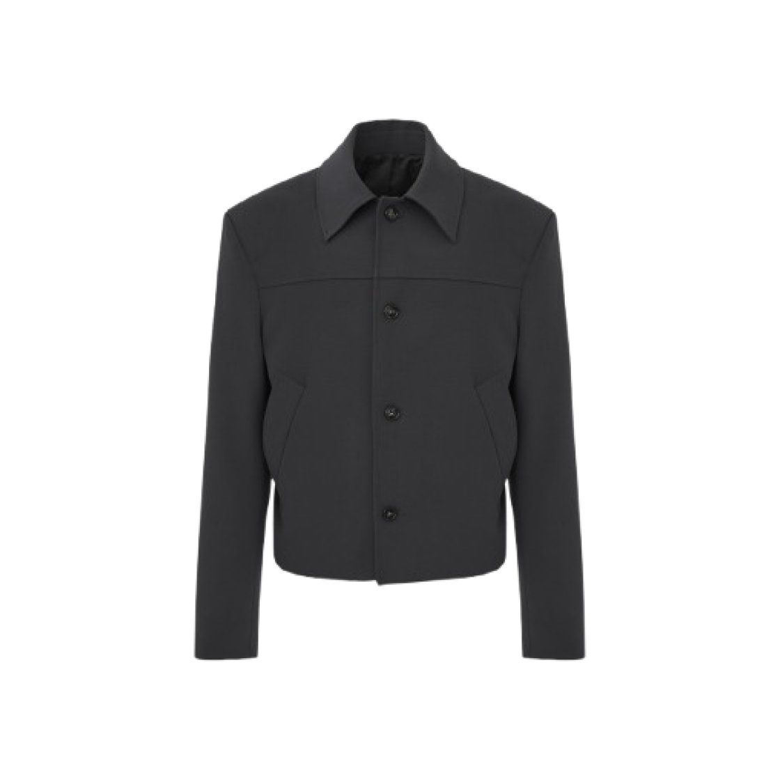 디엔에스알 클레어 크롭 자켓 차콜 | DNSR | KREAM