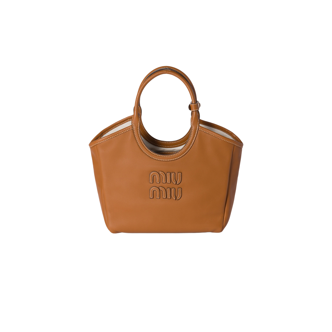 미우 미우 아이비 레더 백 꼬냑 | Miu Miu | KREAM