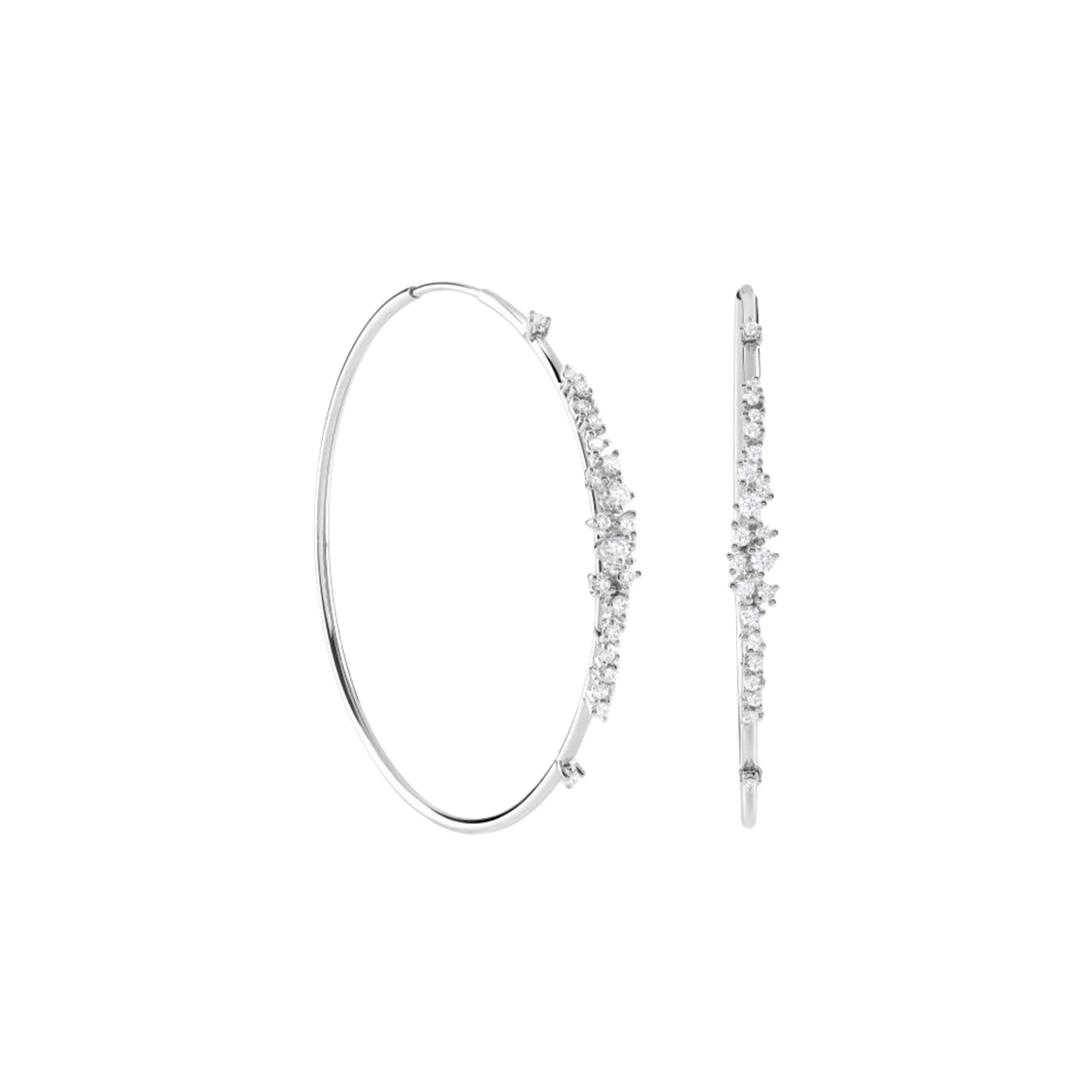 다미아니 미모사 다이아몬드 이어링 화이트 골드 | Damiani | KREAM