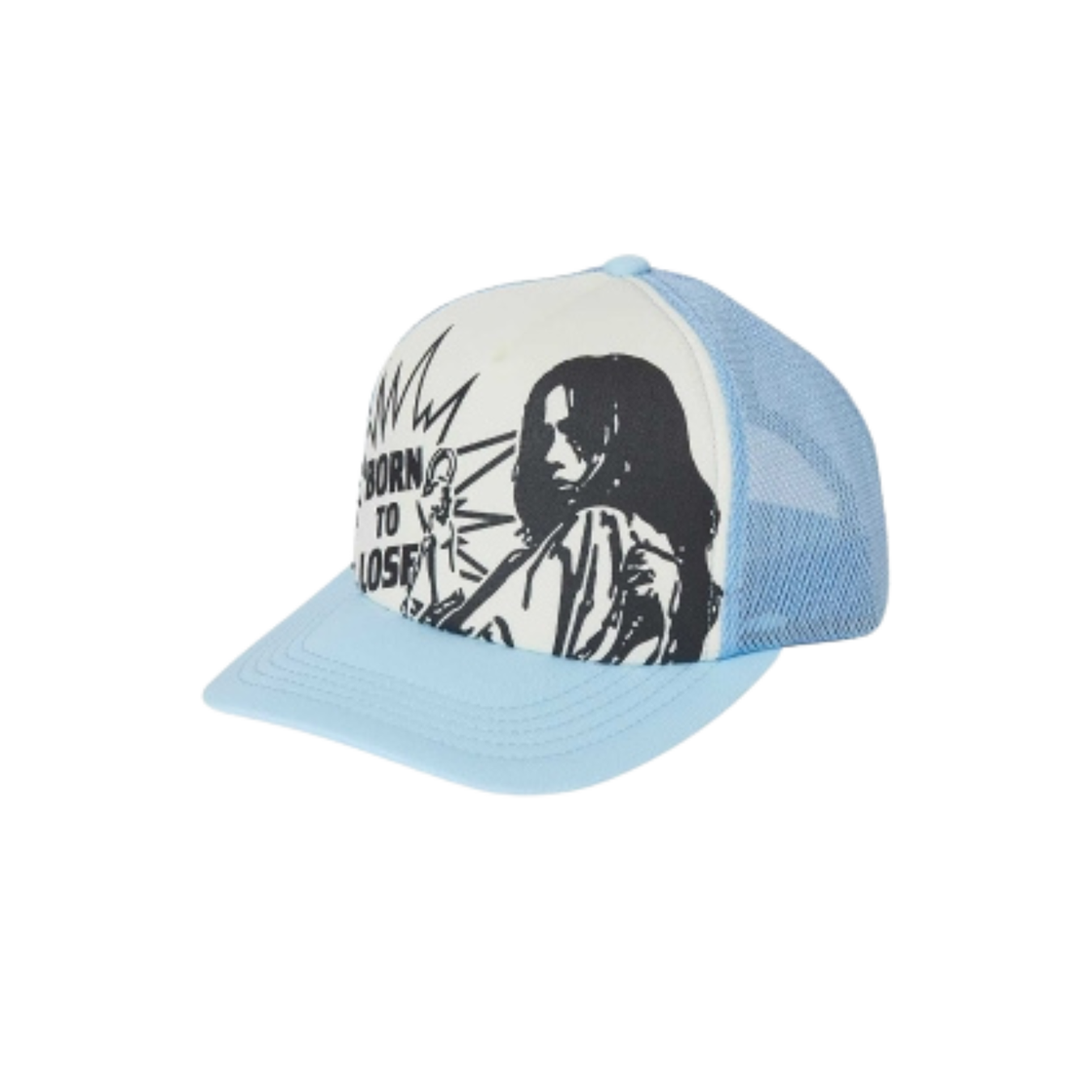 히스테릭 글래머 본 투 루즈 메쉬 캡 블루 Hysteric Glamour Kream