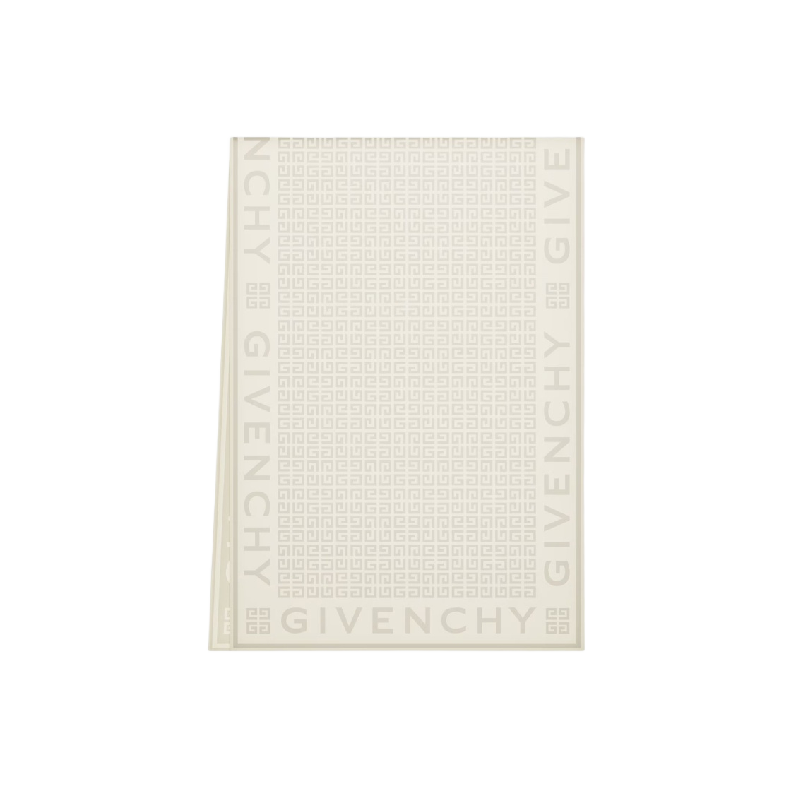지방시 4G 샤인 실크 자카드 스톨 아이보리 | Givenchy | KREAM