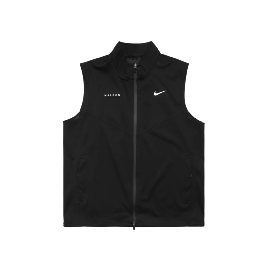 말본 골프 x 나이키 써마핏 빅토리 베스트 블랙 | Malbon Golf 말본 골프 x 나이키 써마핏 빅토리 베스트 블랙 | Malbon Golf