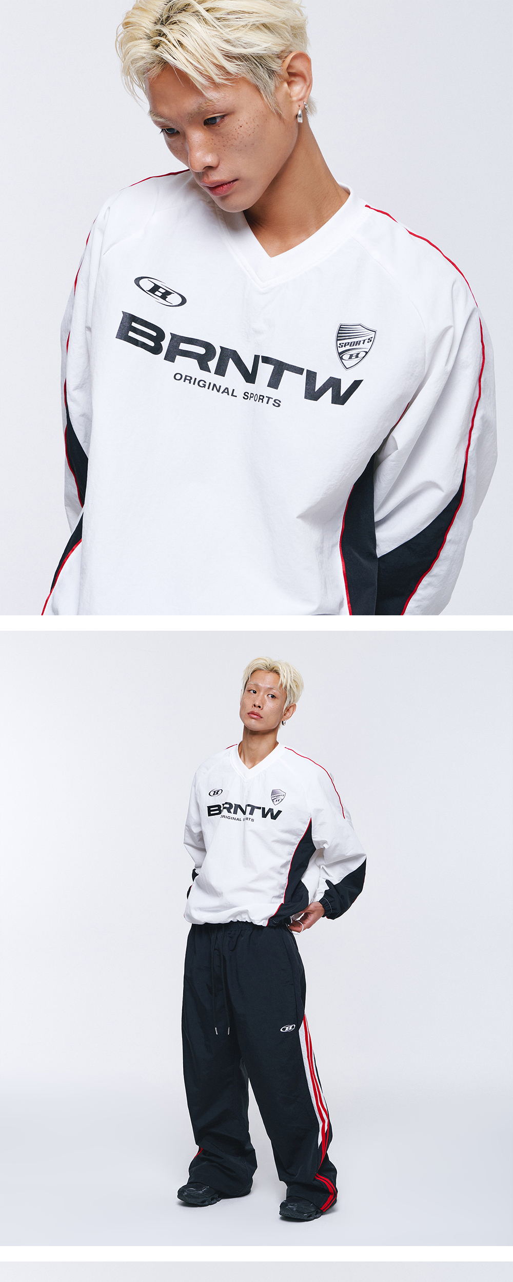 본투윈 BRNTW 벤틸레이션 나일론 탑 화이트 | BORN TO WIN | KREAM