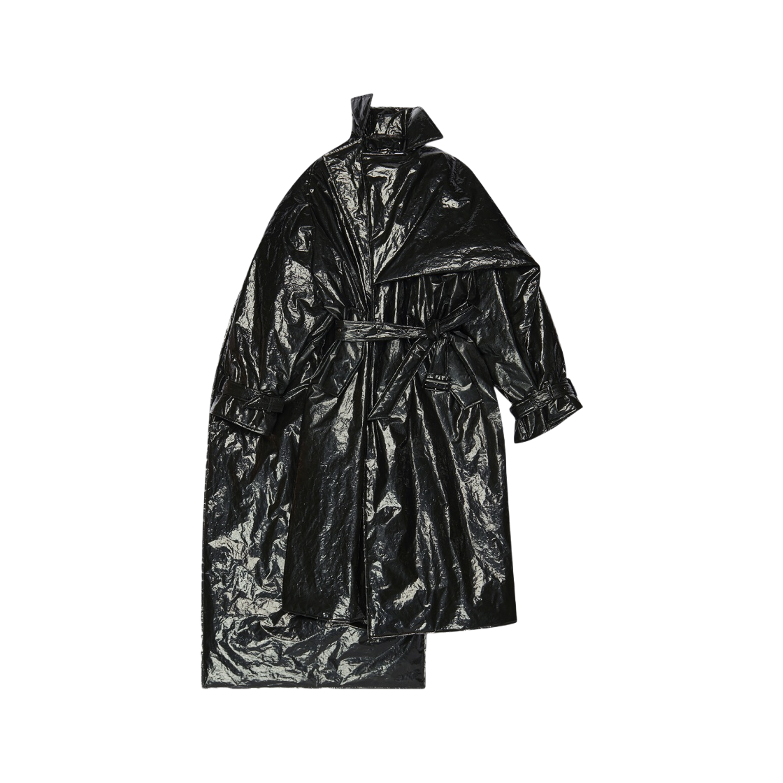 (W) 발렌시아가 스톨라 트렌치 블랙 | Balenciaga | KREAM