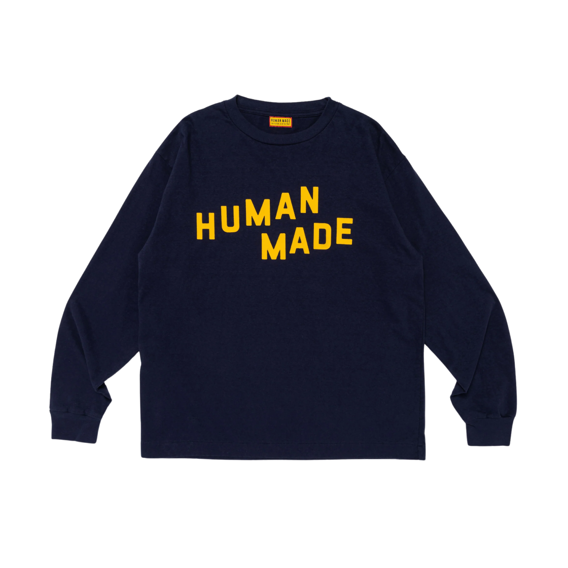 휴먼 메이드 그래픽 롱슬리브 티셔츠 네이비 | Human Made | KREAM