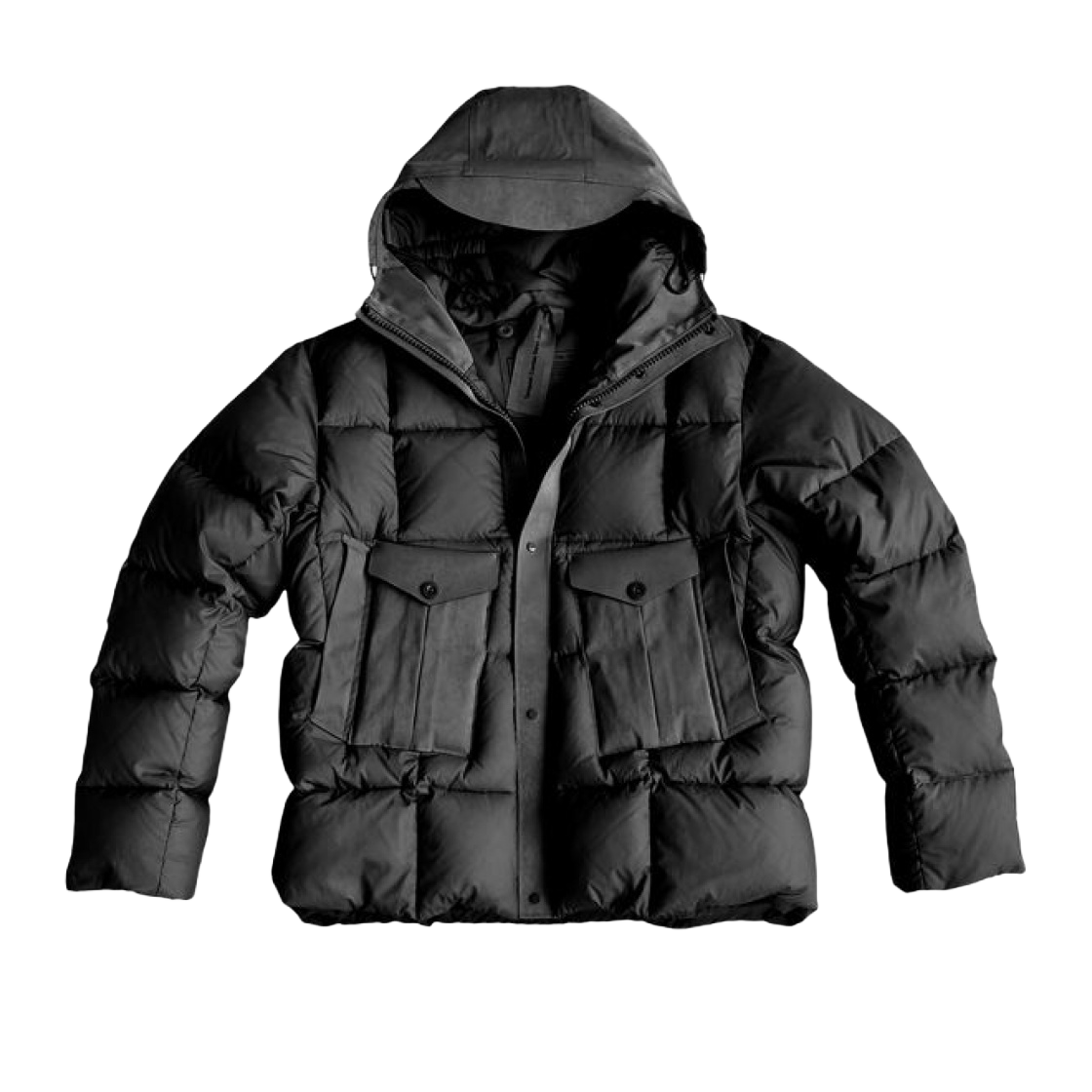 텐씨 템페스트 콤보 다운 자켓 블랙 | Ten C | KREAM