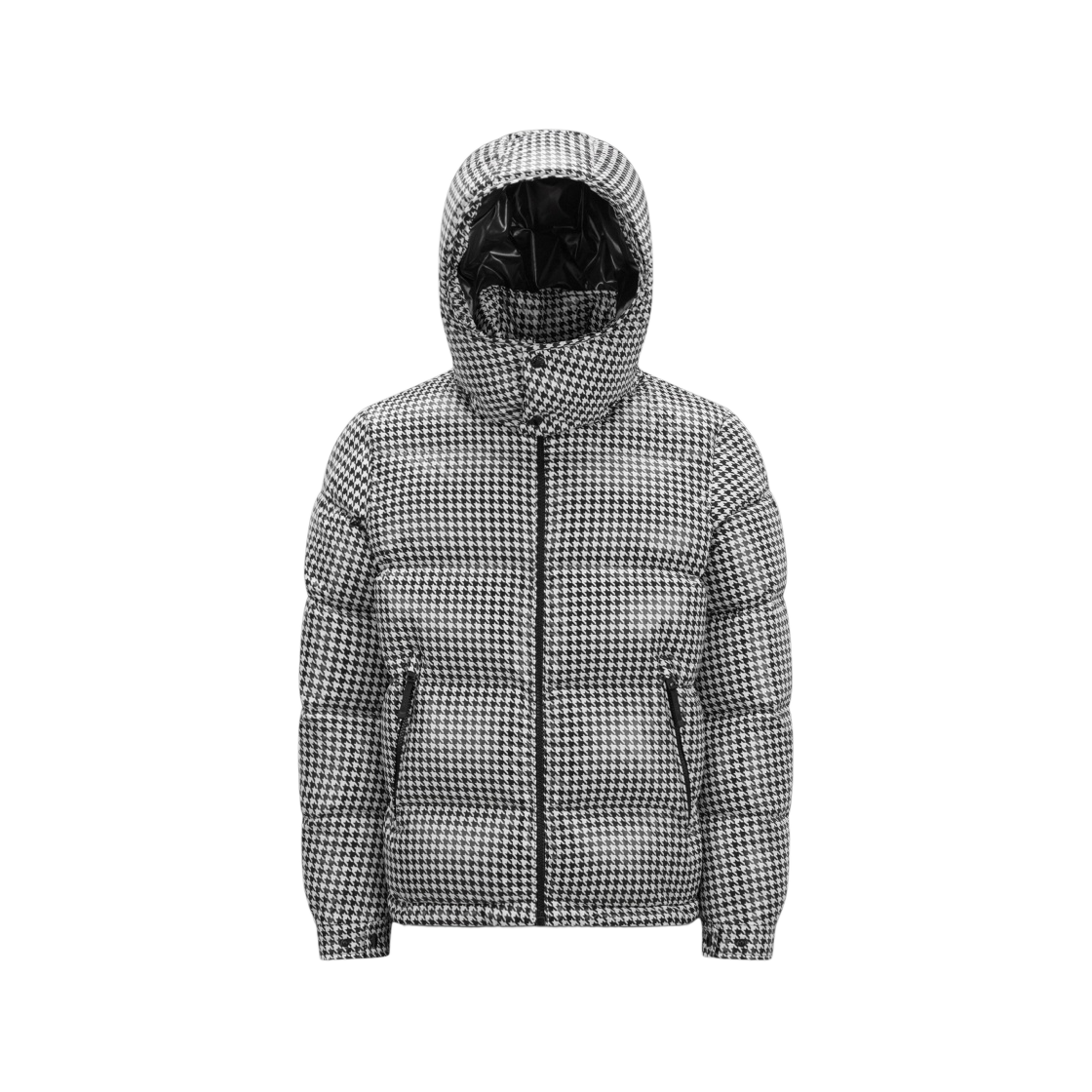 몽클레르 x 프라그먼트 소코트린 쇼트 다운 자켓 블랙 화이트 - 23FW | Moncler | KREAM