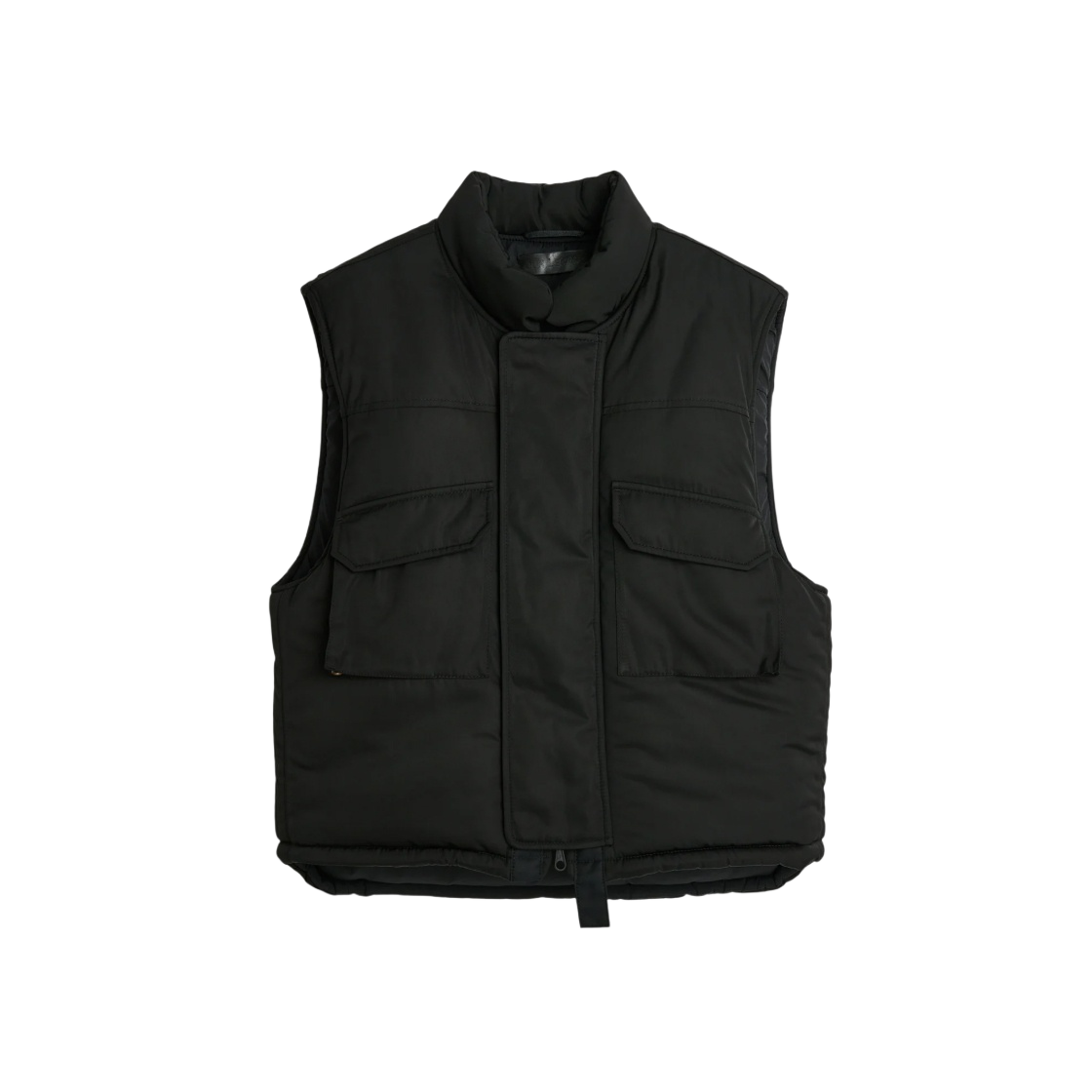 아워레가시 빠삐용 베스트 블랙 드레이프 테크 | Our Legacy | KREAM