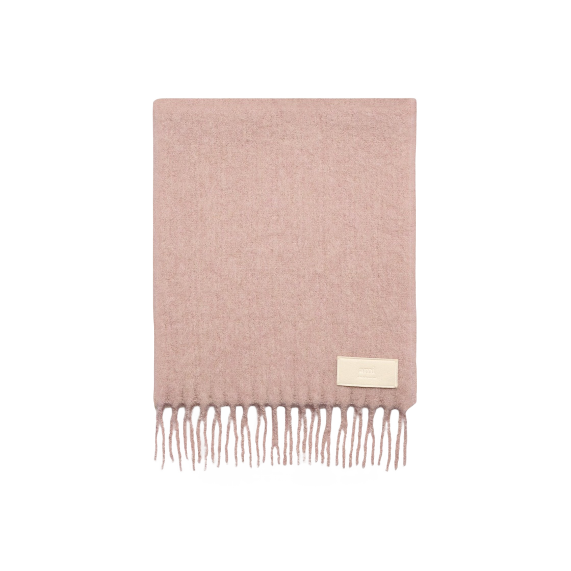 아미 오버사이즈 아미 스카프 누드 핑크 | AMI | KREAM