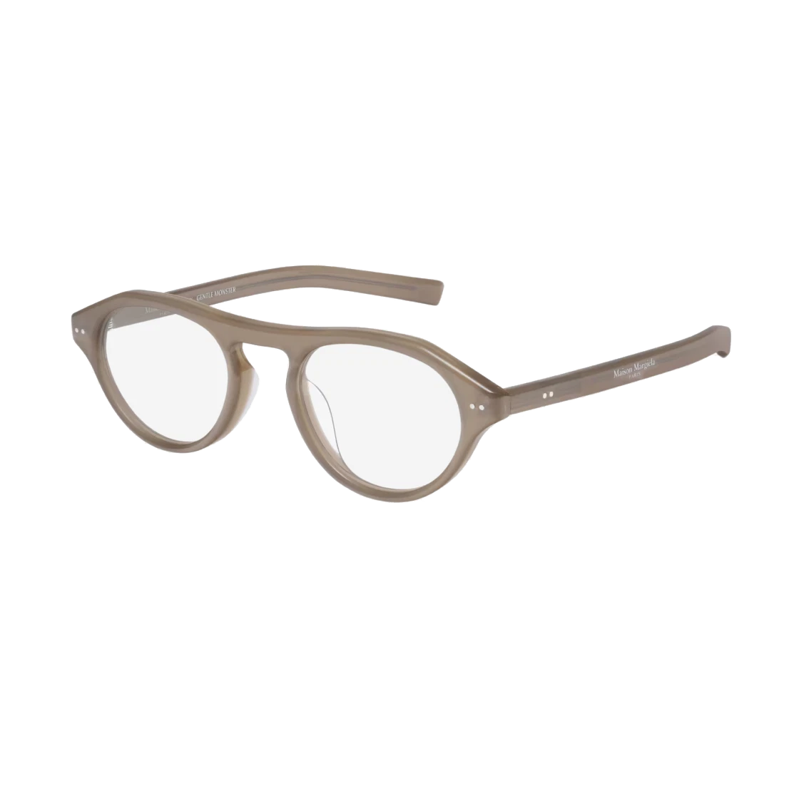 젠틀 몬스터 x 메종 마르지엘라 MM112 브라운 반투명 클리어 | Gentle Monster | KREAM