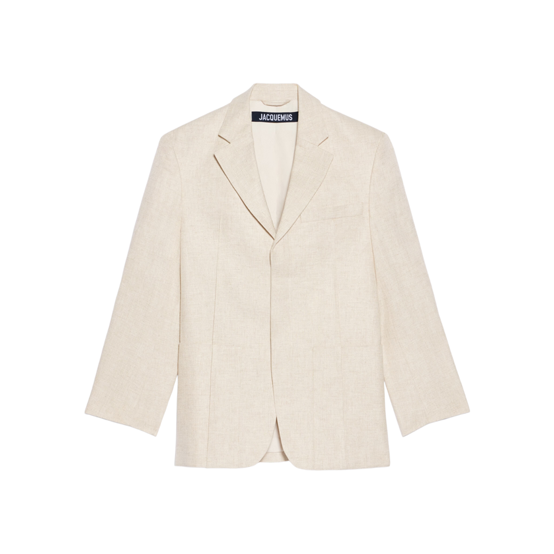 (W) 자크뮈스 라 베스트 드 옴므 스퀘어 자켓 라이트 베이지 | Jacquemus | KREAM