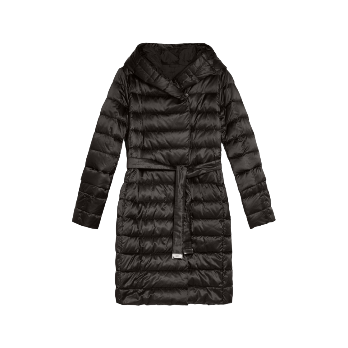 (W) 막스 마라 더 큐브 노베프 리버시블 발수 소재 사틴 다운 코트 블랙 | Max Mara | KREAM