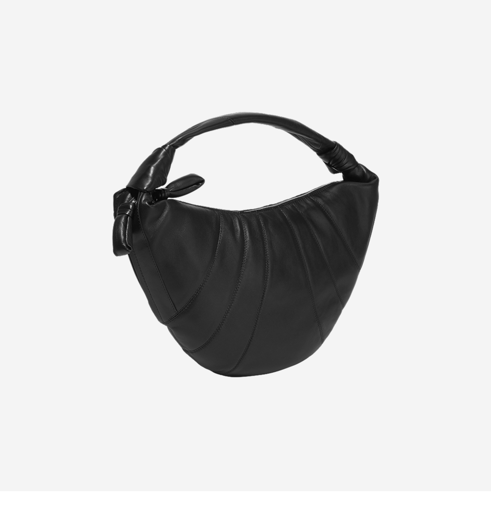 르메르 포춘 크루아상 백 소프트 나파 레더 블랙 | Lemaire | KREAM