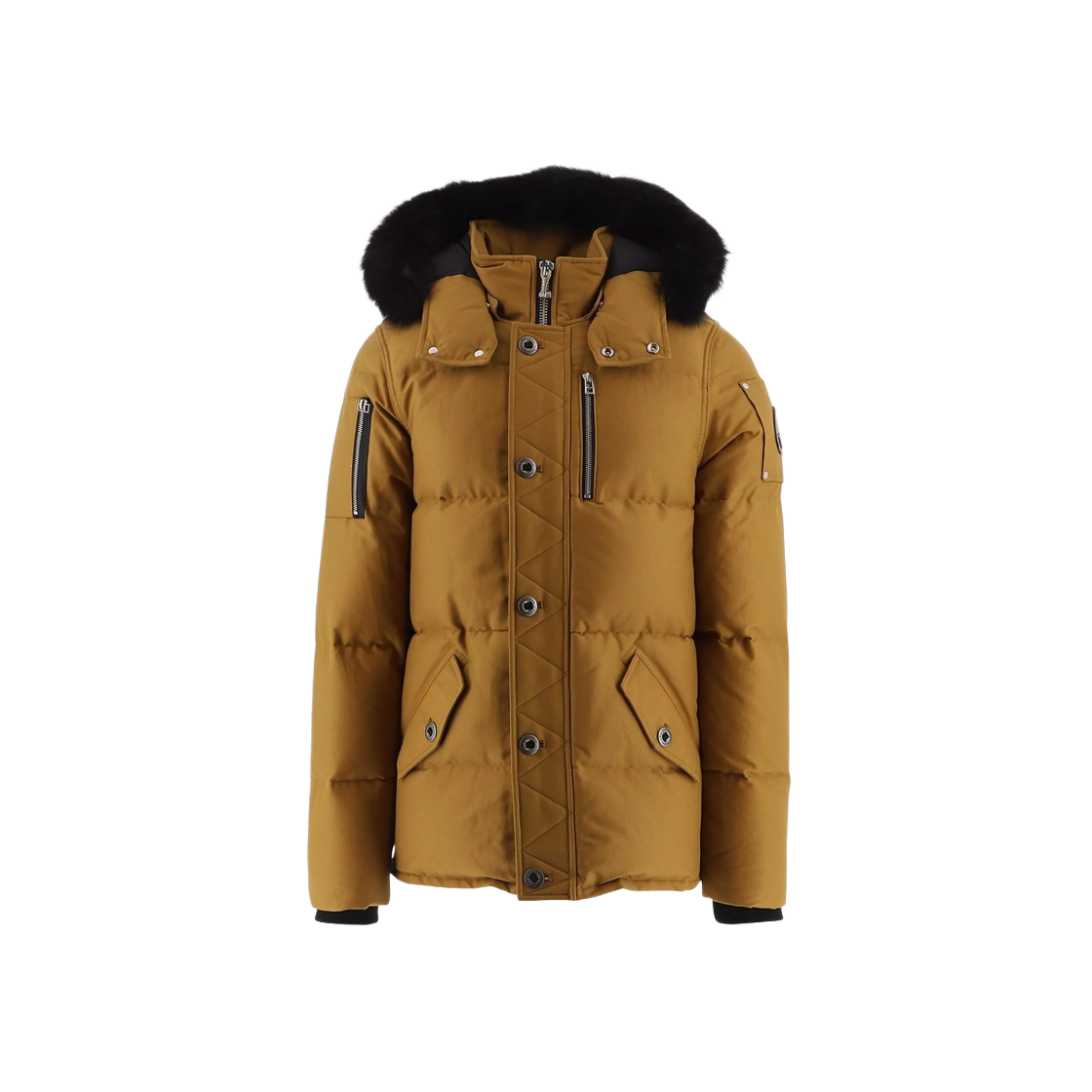 무스너클 오리지널 쓰리쿼터 블랙 폭스 퍼 타프나드 | Moose Knuckles | KREAM