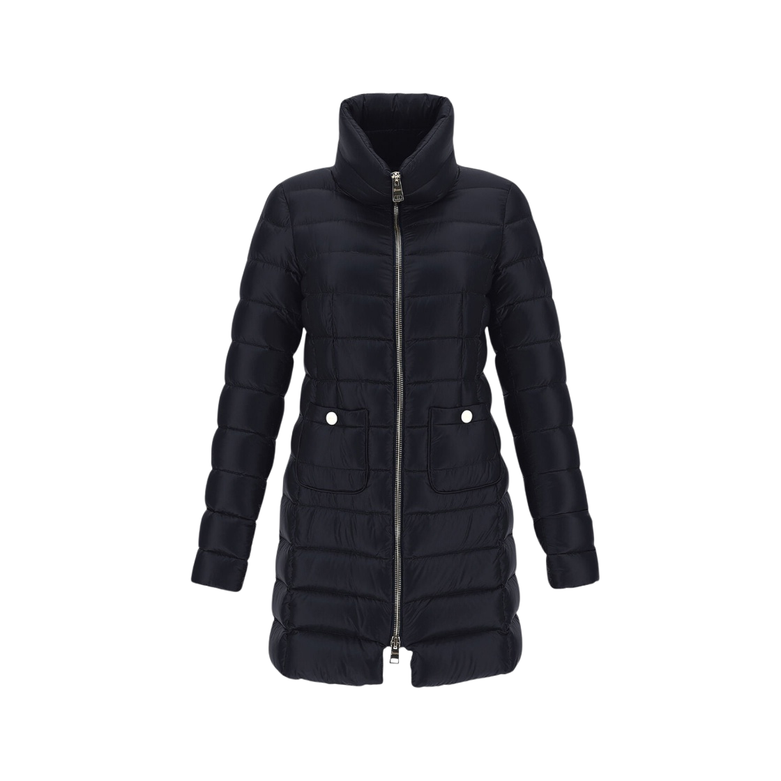 (W) 에르노 마리아 코트 네이비 | Herno | KREAM