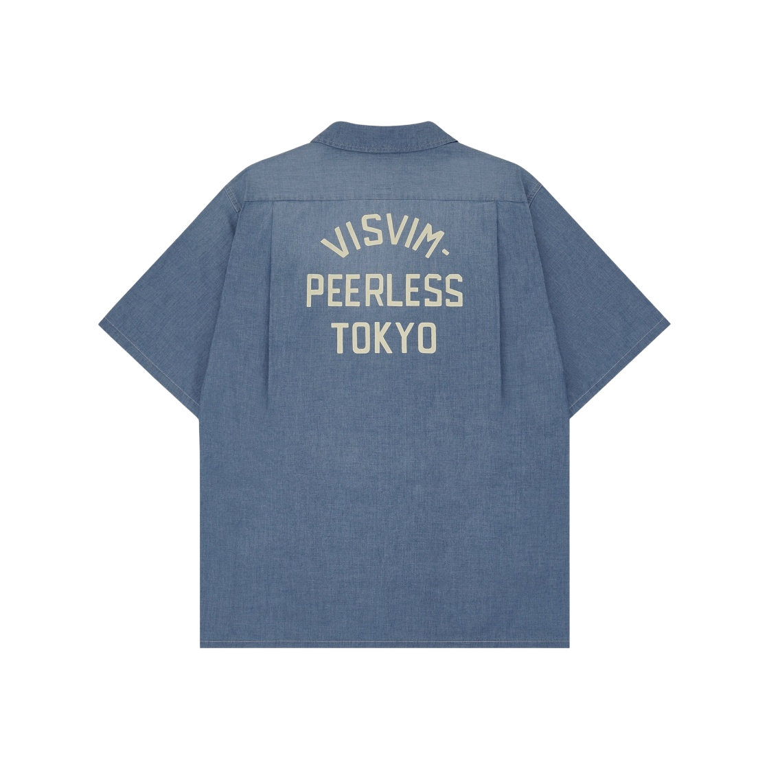 비즈빔 키시 셔츠 숏슬리브 샴브레이 도쿄 인디고 | Visvim | KREAM