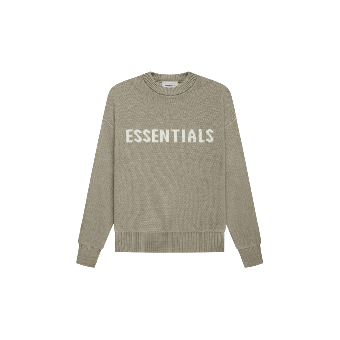 (키즈) 에센셜 니트 풀오버 피스타치오 - 21FW | Essentials | KREAM