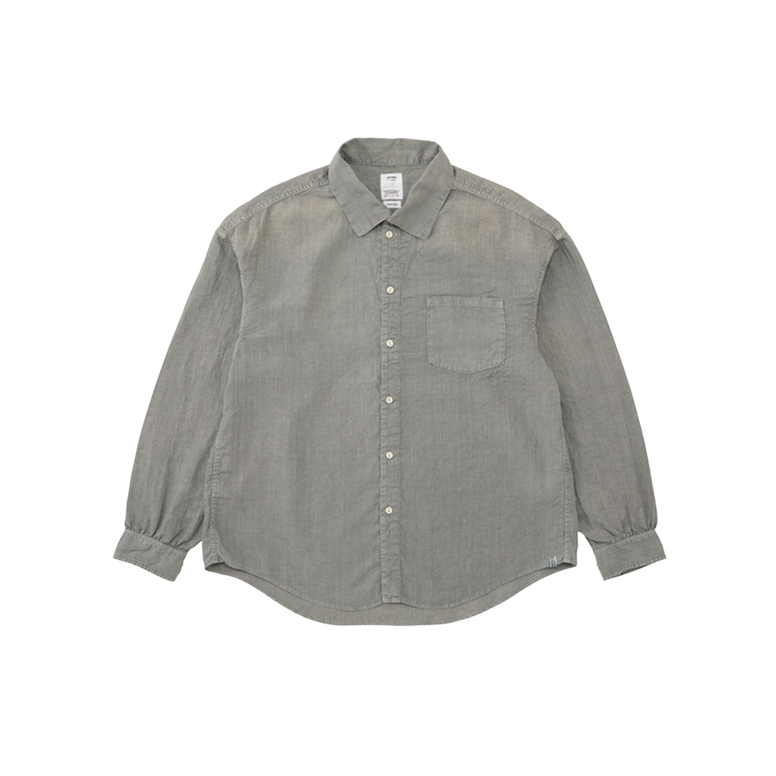 비즈빔 팔머 셔츠 롱슬리브 DMGD 린넨 그레이 - 23SS | Visvim | KREAM