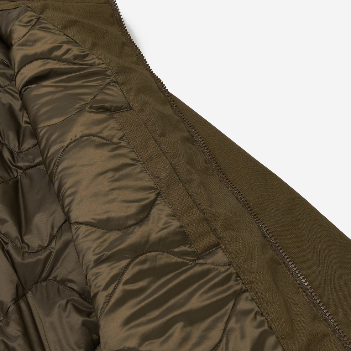 유니클로 x 엔지니어드 가먼츠 퍼프테크 유틸리티 자켓 브라운 - US | Uniqlo | KREAM