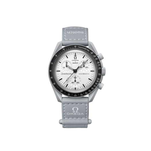스와치 x 오메가 x 스누피 바이오세라믹 문스와치 미션 투 더 문페이스 뉴 문 | Swatch | KREAM