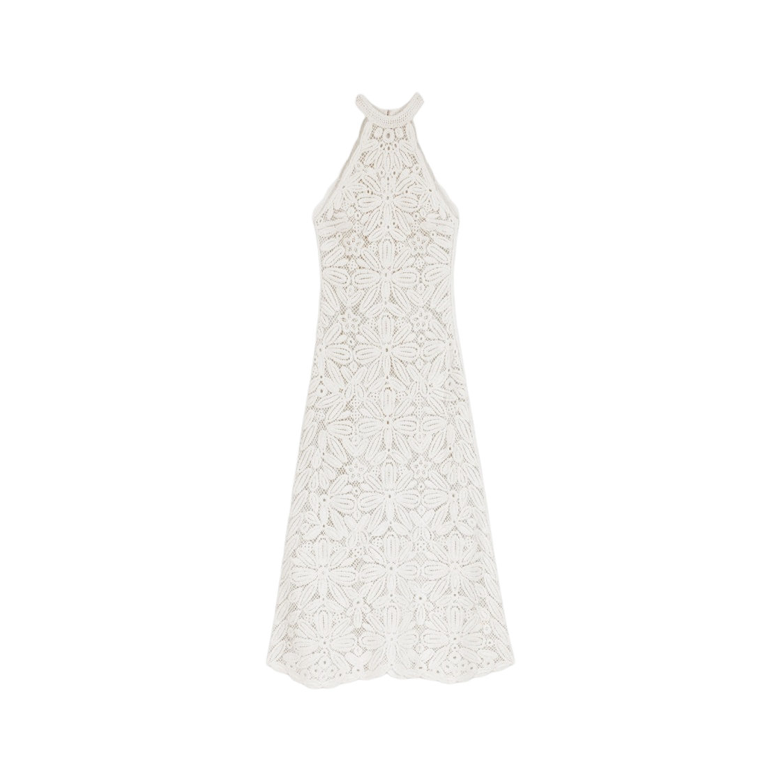 (W) 마쥬 니트 미디 드레스 화이트 | Maje | KREAM