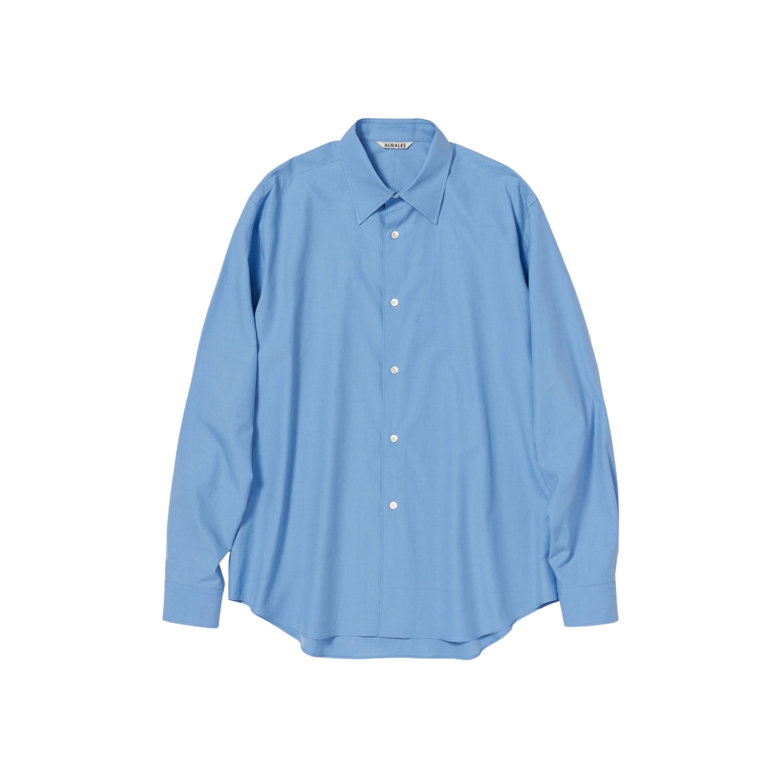오라리 워시드 핀스 트윌 셔츠 블루 - 23SS | Auralee | KREAM
