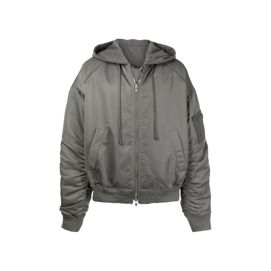 준지 후드 MA-1 점퍼 그레이 - 21SS | JUUN.J | KREAM