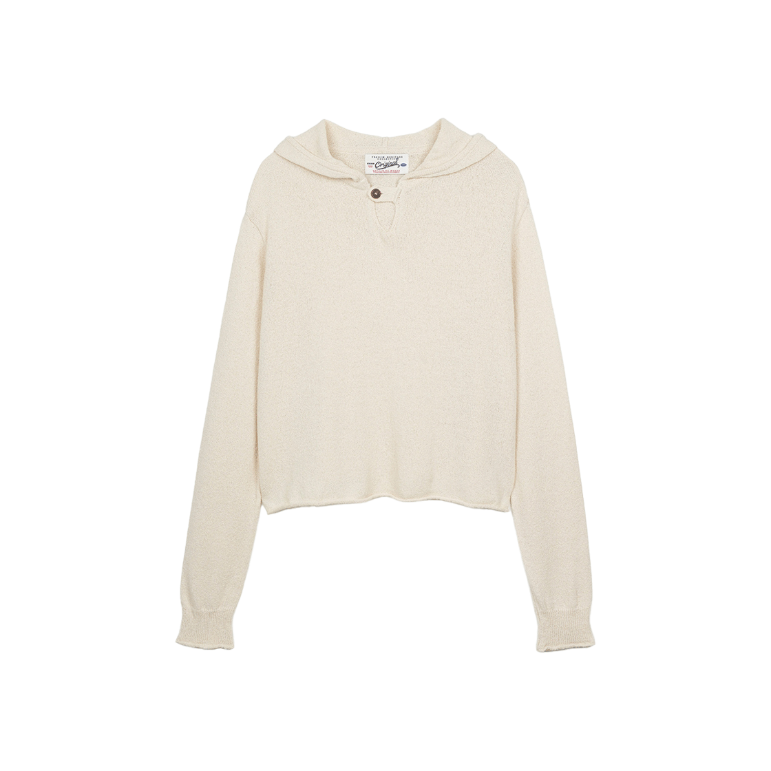 벤시몽 원 버튼 니트 후디 네추럴 | Bensimon | KREAM