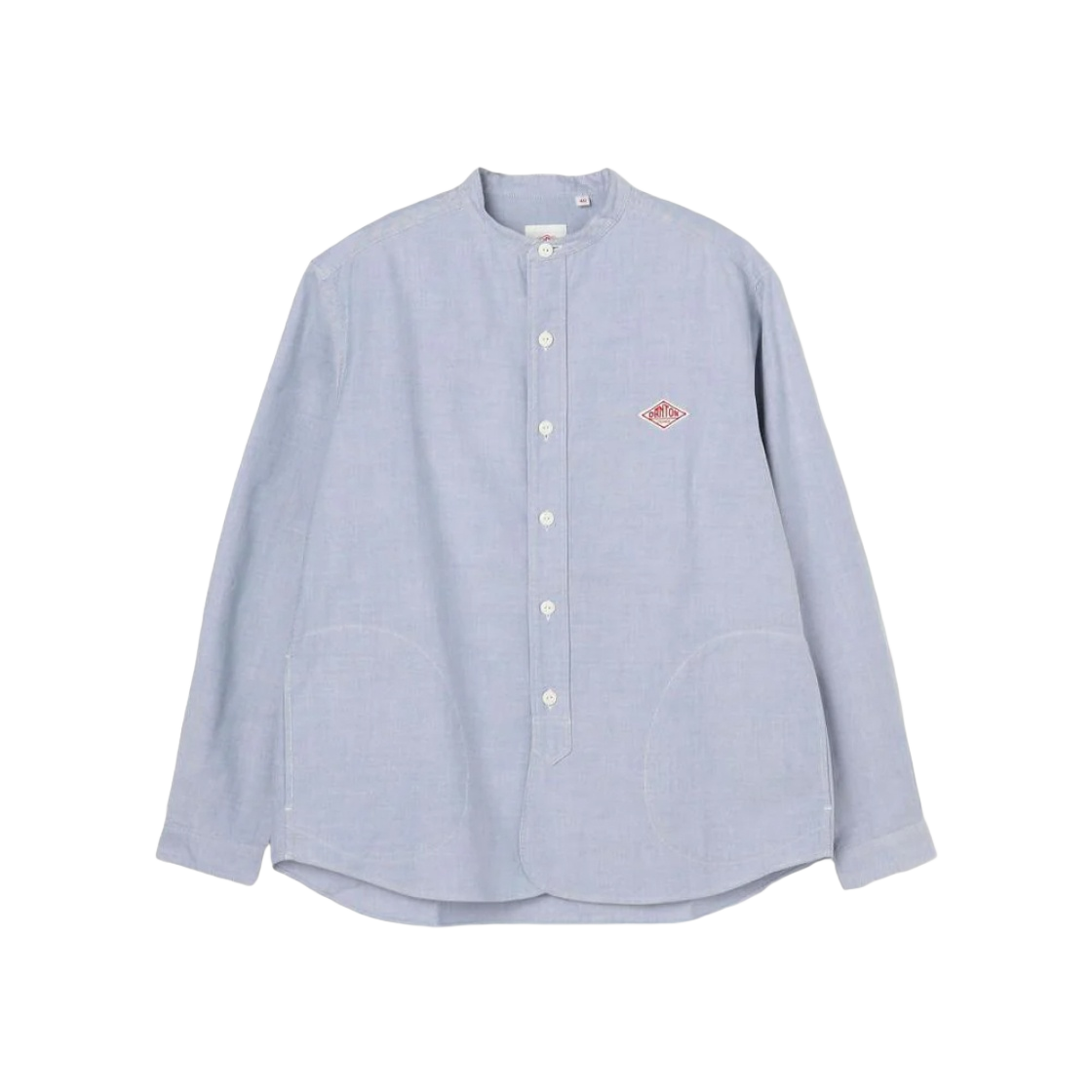 단톤 플레인 옥스포드 밴드 칼라 셔츠 블루 | Danton | KREAM