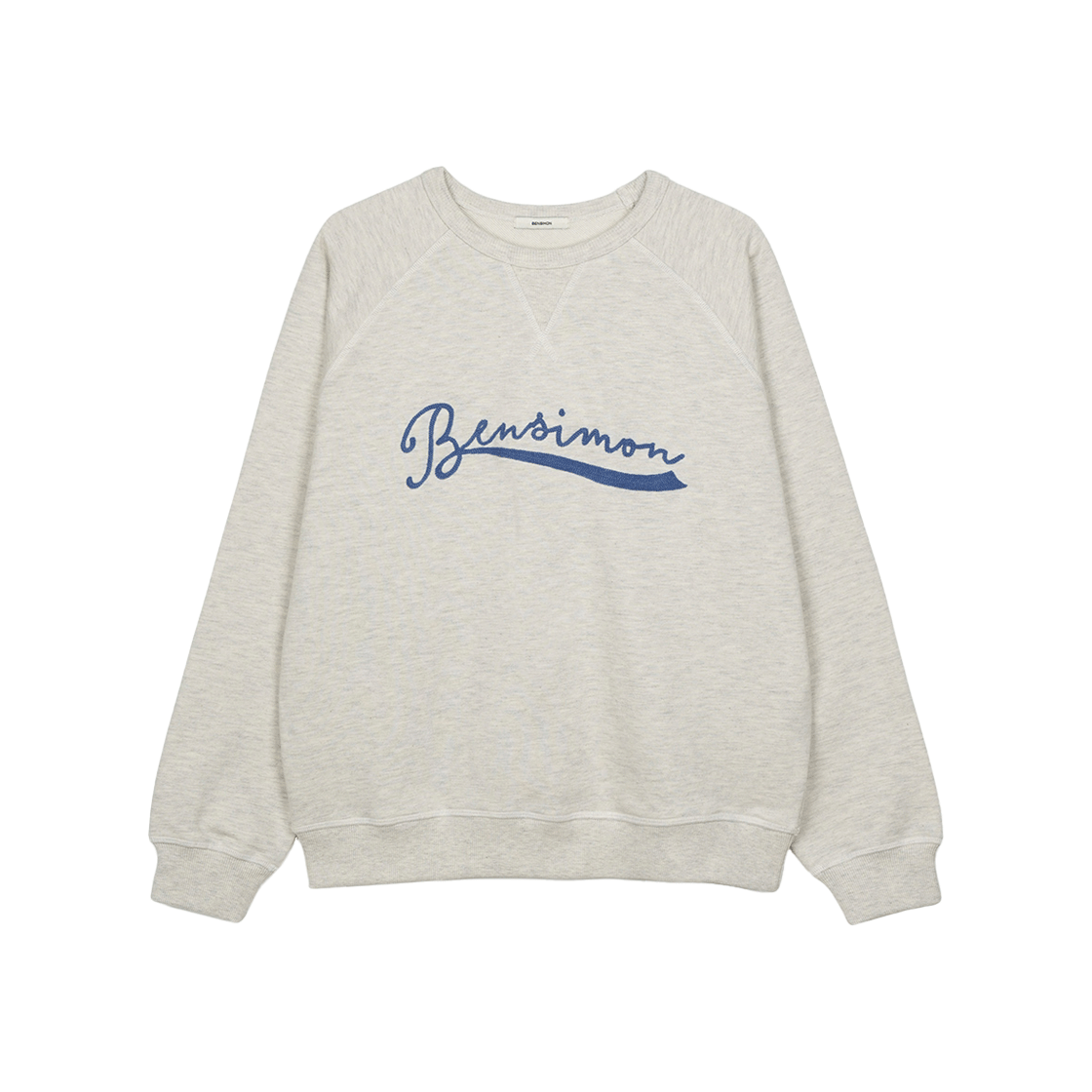 벤시몽 클래식 로고 스웻셔츠 오트밀 | Bensimon | KREAM