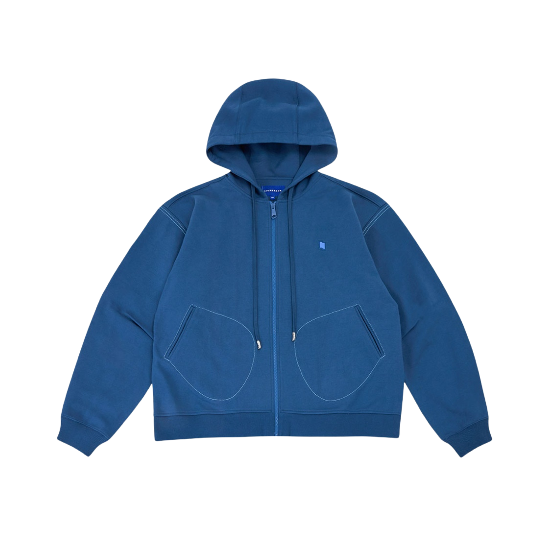 아더에러 TRS 후드 집업 블루 | Ader Error | KREAM