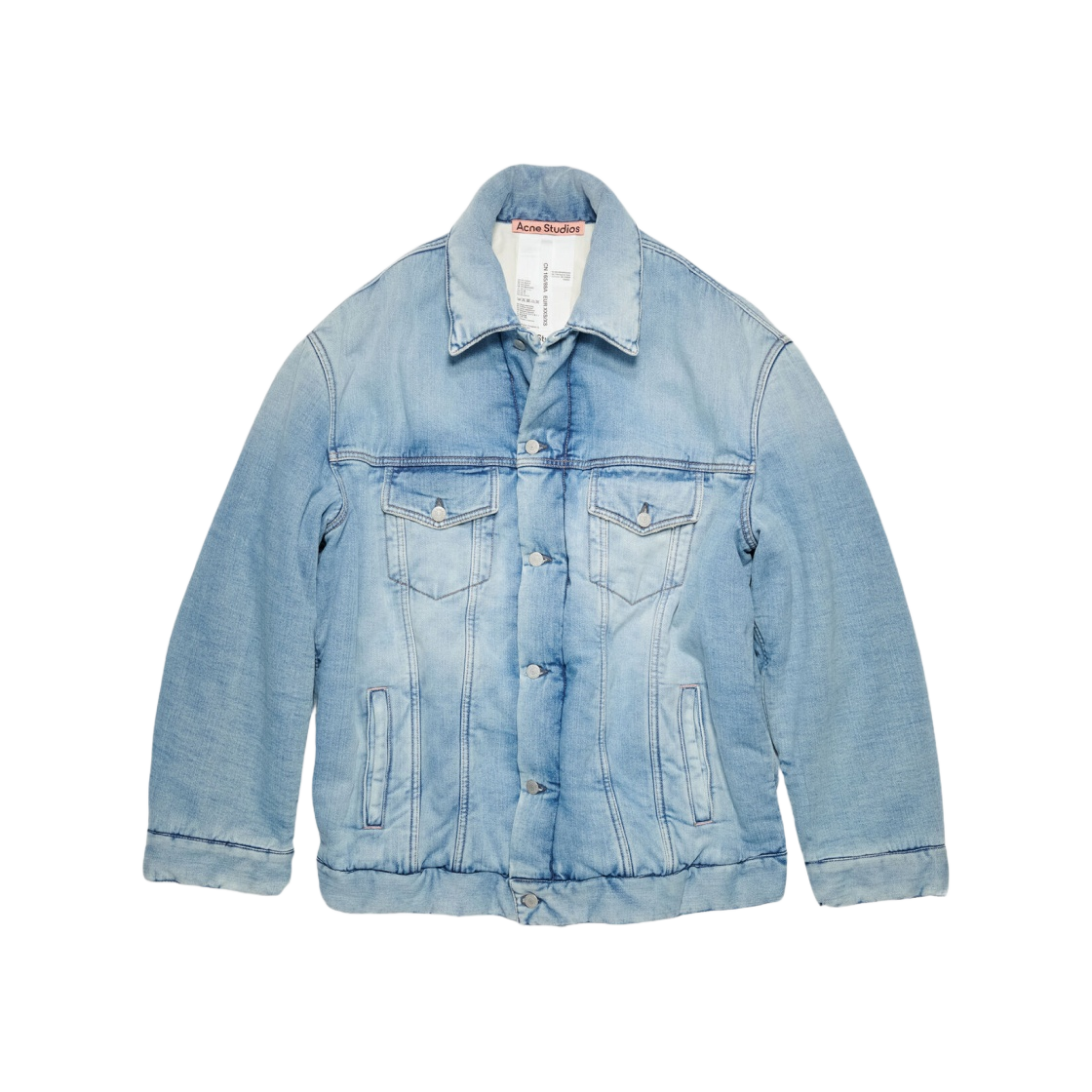 아크네 스튜디오 오버사이즈 핏 데님 자켓 라이트 블루 | Acne Studios | KREAM
