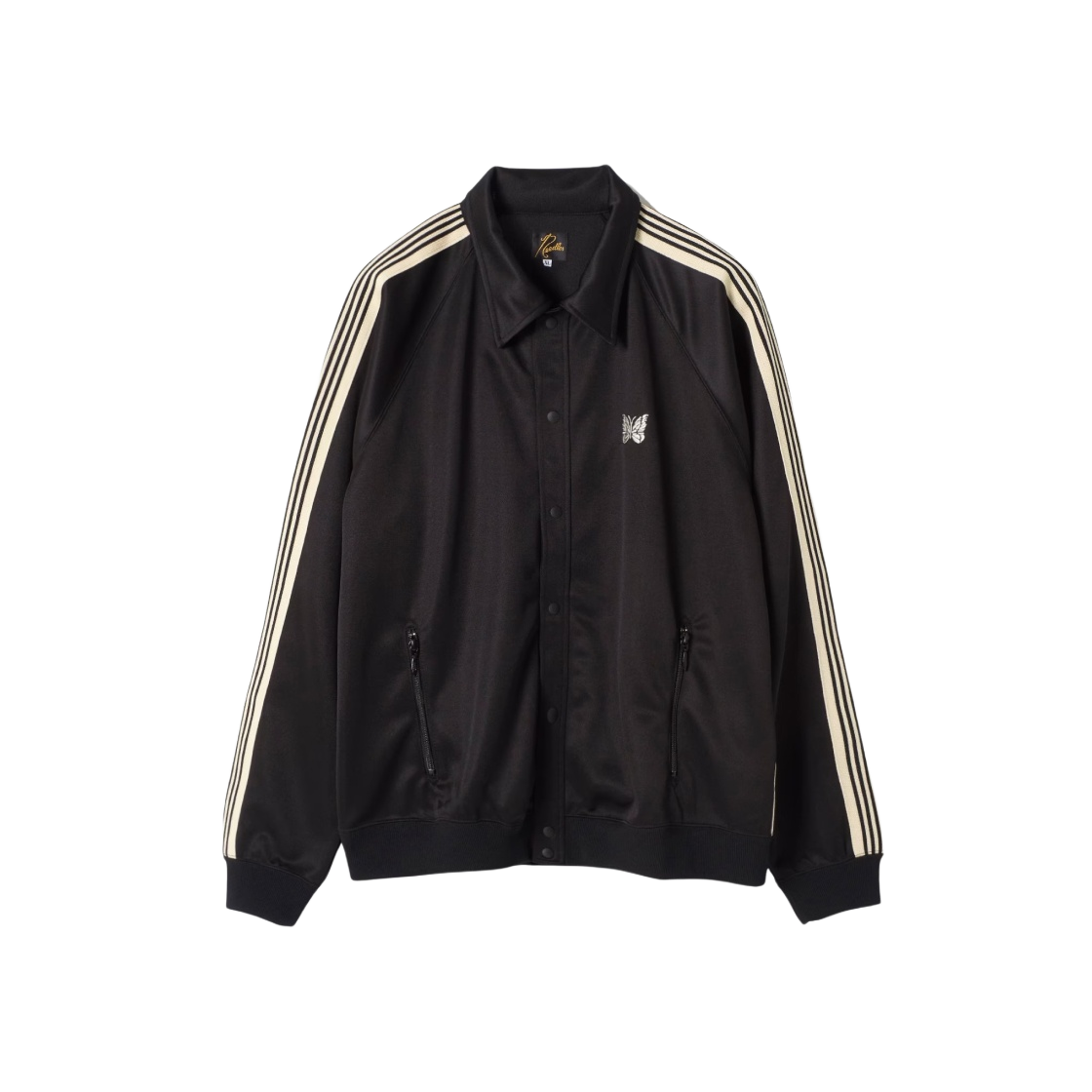 니들스 x 스튜디오스 트랙 스냅 자켓 폴리 스무스 블랙 | Needles | KREAM