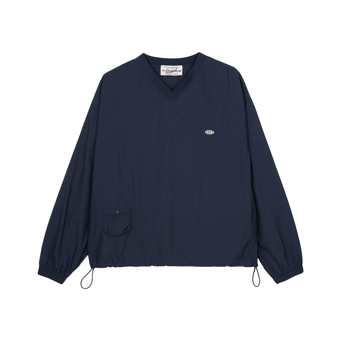 벤시몽 나일론 미니 포켓 스웻셔츠 네이비 | Bensimon | KREAM