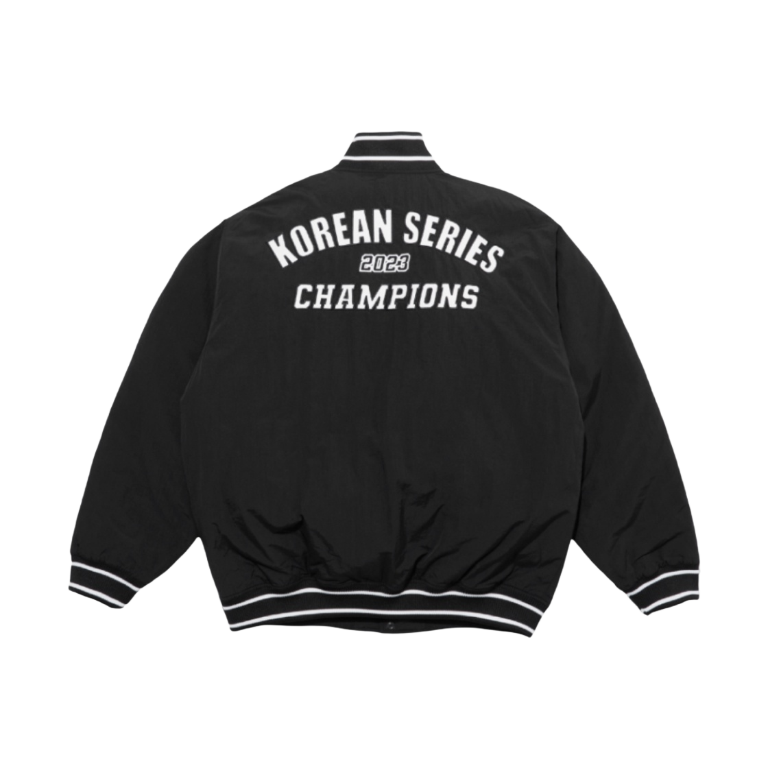 빠더너스 x LG 트윈스 2023 챔피온 점퍼 블랙 | BDNS-LG TWINS | KREAM