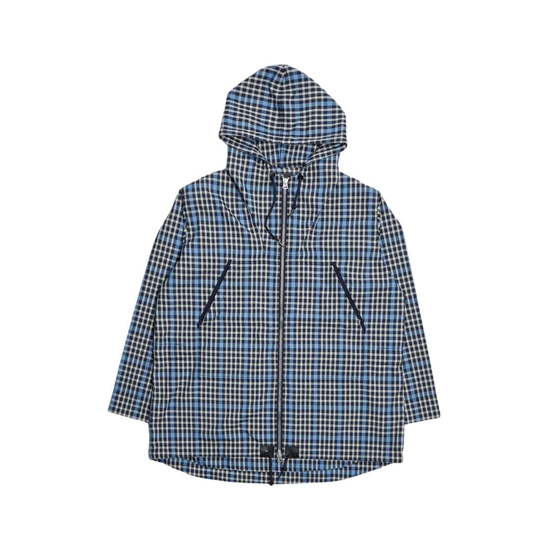 나이젤 카본 집 스모크 네이비 체크 | Nigel Cabourn | KREAM