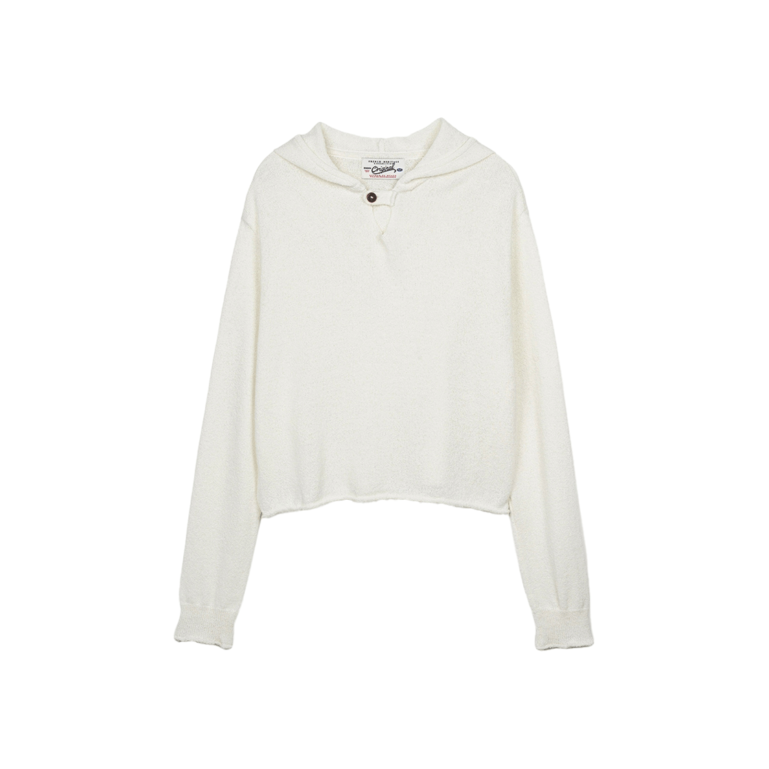 벤시몽 원 버튼 니트 후디 화이트 | Bensimon | KREAM
