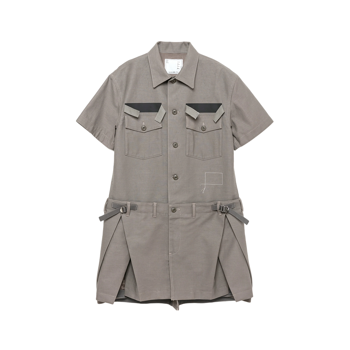 사카이 x 더블탭스 코튼 백 새틴 드레스 토프 | Sacai | KREAM